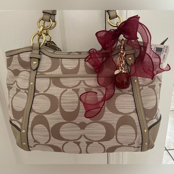 Bags | Coach F21919 New Alexandra Signature Shoulder Bag | Poshmark